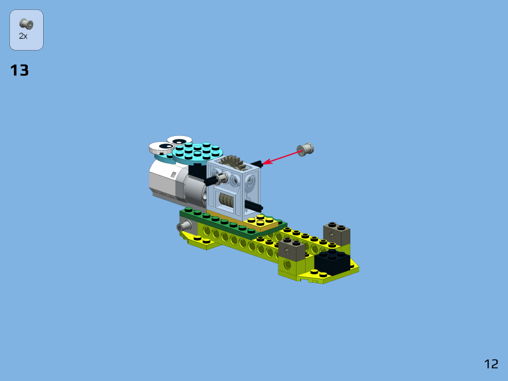 LEGO WeDO 2.0 Monkey by Yoshihito Isogawa | Robocik.eu